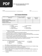 Worksheet Part 2 Plasma Membrane | PDF | Cell Membrane | Biotechnology