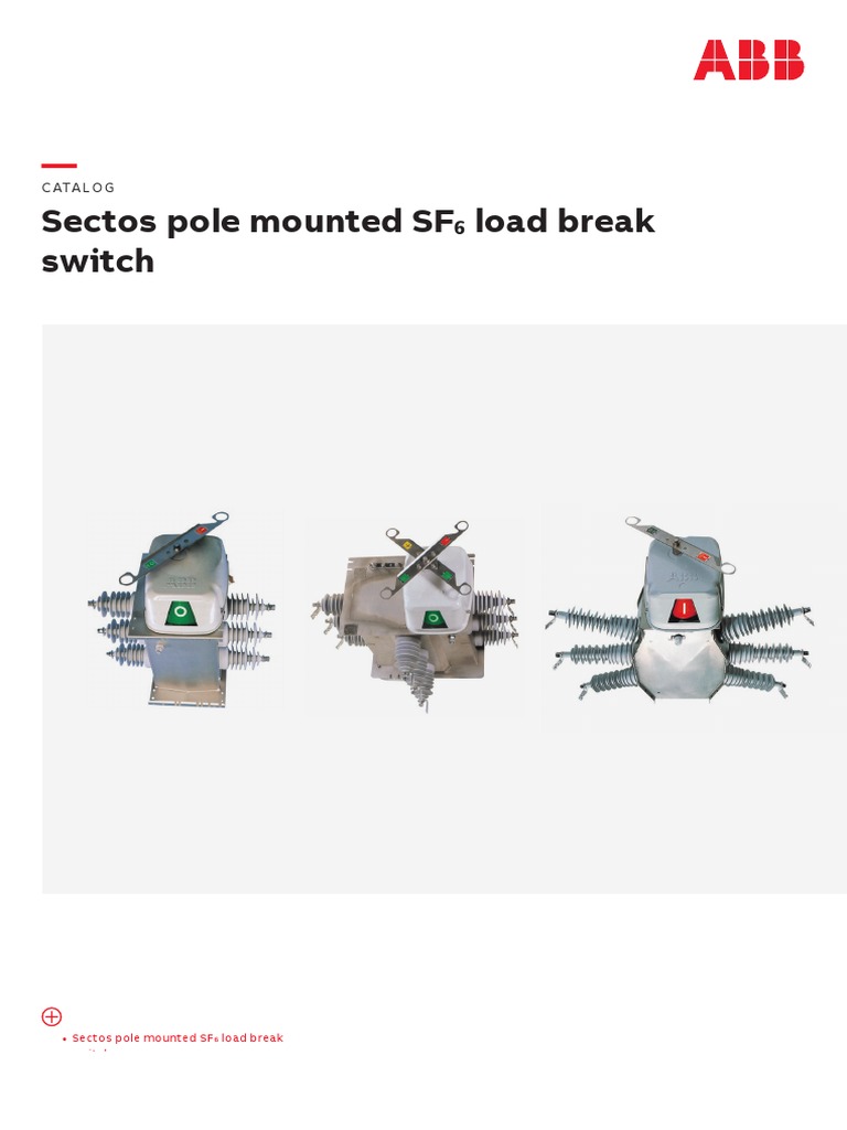 Sectos Catalogue en 1YHA000354 REV D 12-2021 | PDF | Switch | Insulator ...