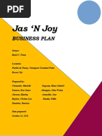 Sample Production Plan (Business Plan) | PDF | Cooking, Food & Wine