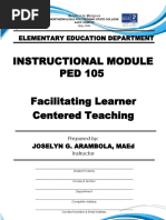 Module 2 - Facilitating Learner - Centered Teaching | PDF | Analogy ...
