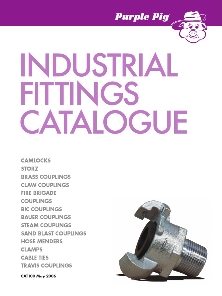 Industrial Fittings Catalogue | PDF | Gas Technologies | Manufactured Goods