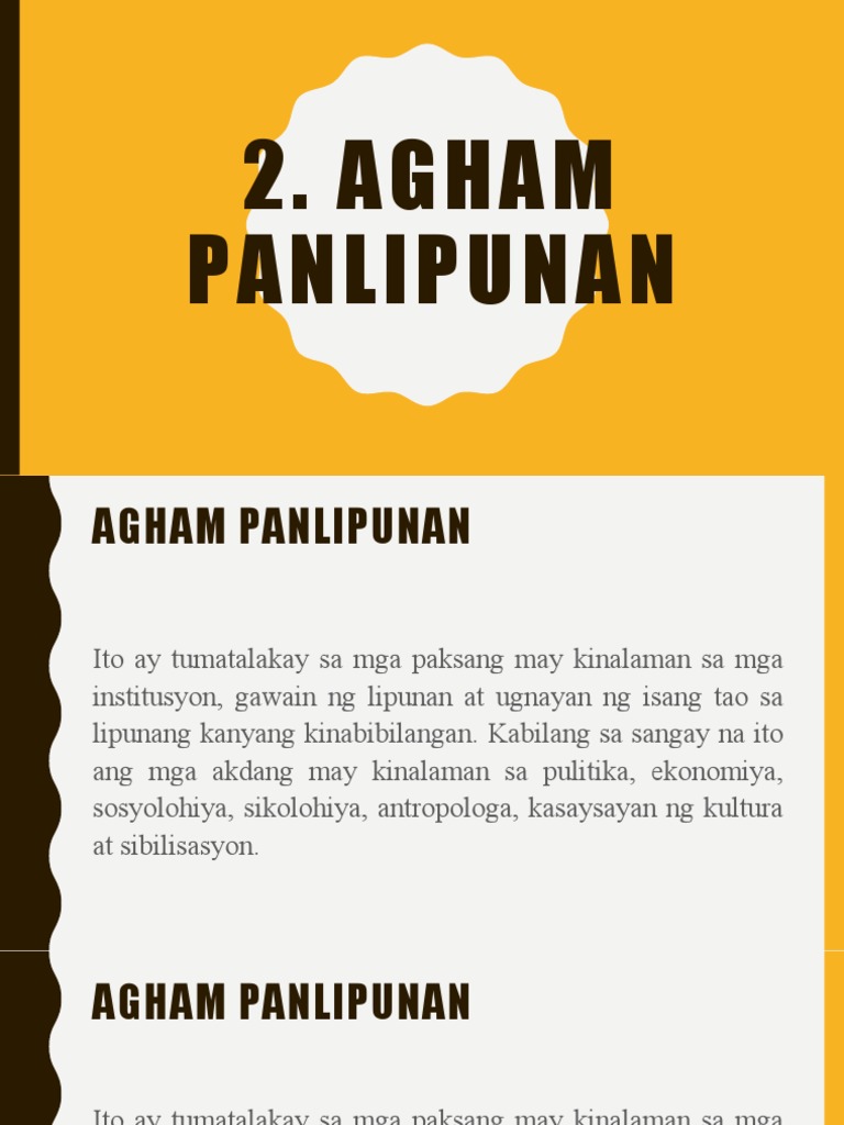 Agham Panlipunan | PDF