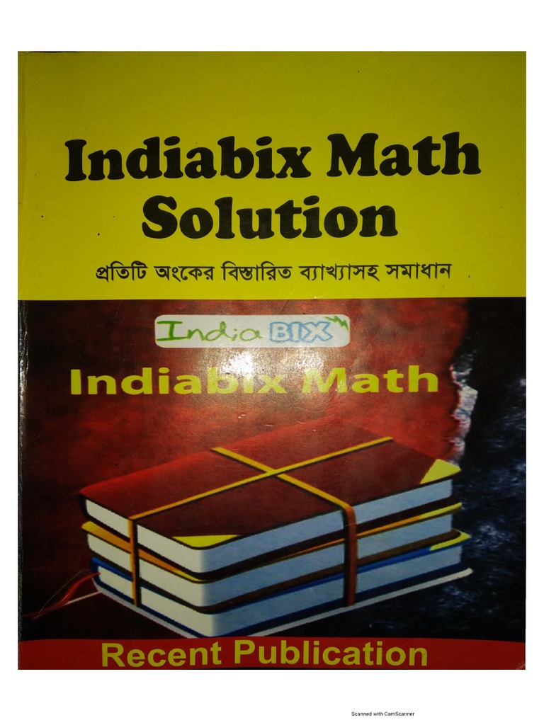 Indiabix Math - With Solution | PDF