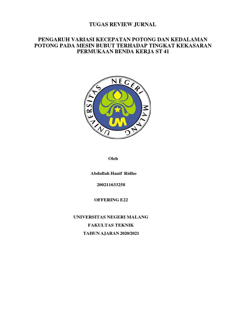 01 - 200511633258 - Abdullah Hanif Ridho M5 | PDF