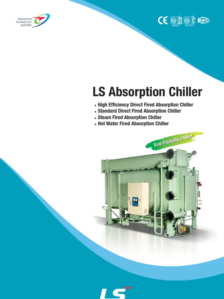 LS Absorption Chillers | PDF | Water Heating | Heat Exchanger
