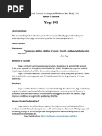 Yoga Project Class 12 Cbse | PDF | Hatha Yoga | Yoga