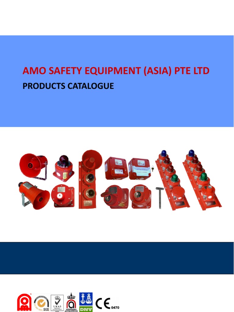 AMO Safety Equipment Product Catalogue | PDF | Loudspeaker ...