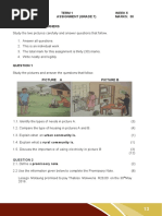 Grade 7 EMS Case Study - Question Paper - (Term 1-2023) | PDF