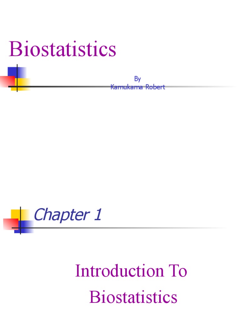 Biostatistics Teaching Pdf Level Of Measurement Statistics