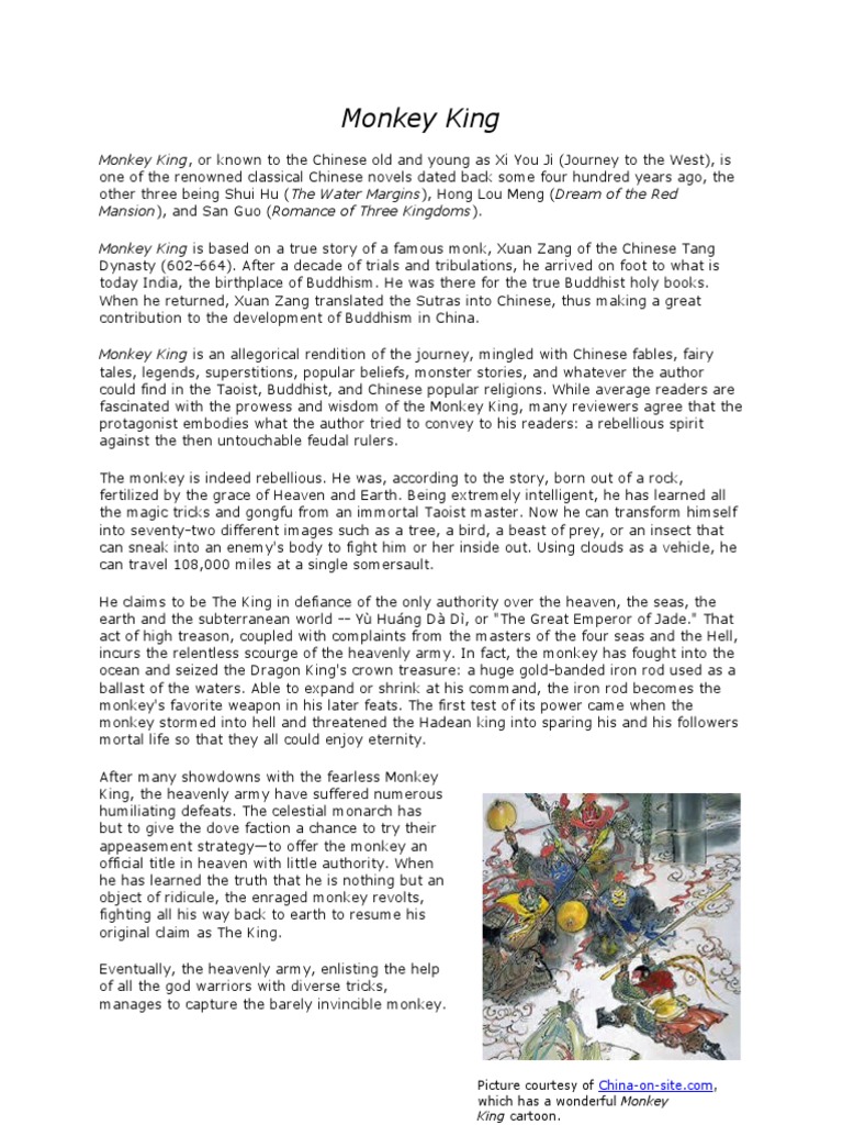 Monkey King Review | PDF | China | World Politics