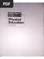 Class XII Yoga Student Handbook | PDF | Asana | Yoga