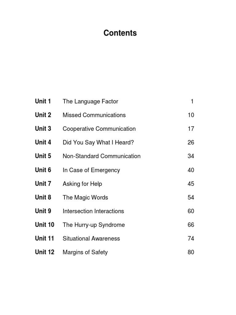 Aviation Communication Challenges | PDF | Air Traffic Control ...