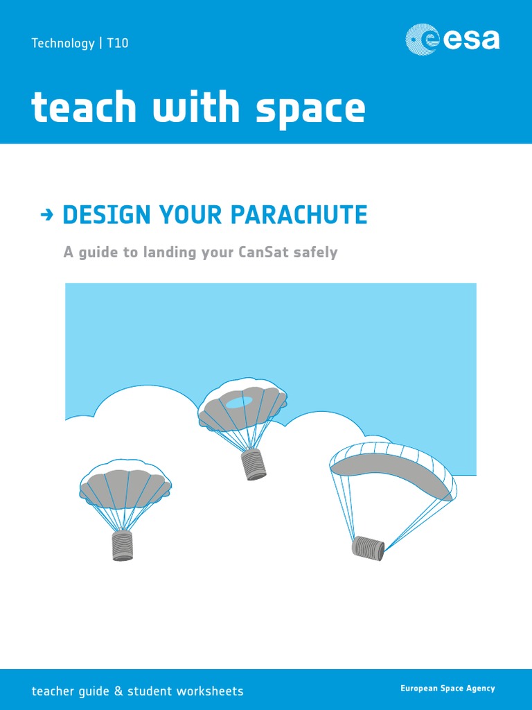 Teach With Space: Design Your Parachute | PDF | Force | Gravity