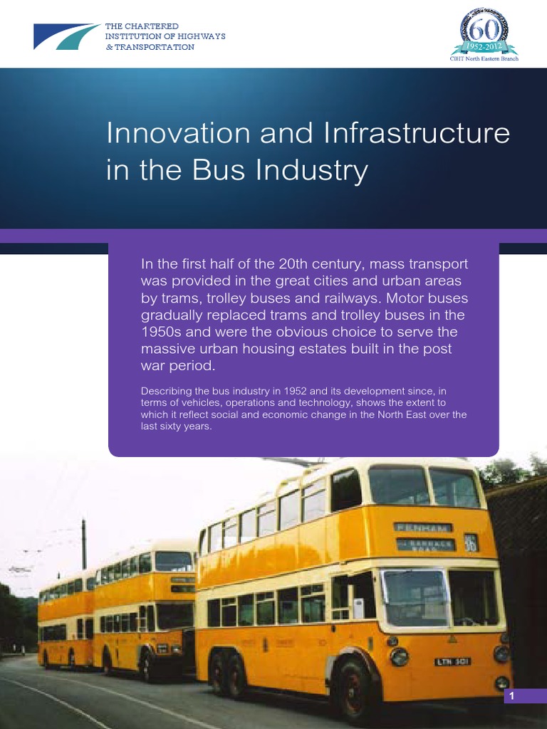 Innovation and Infrastructure in The Bus Industry | PDF | Bus | Transport