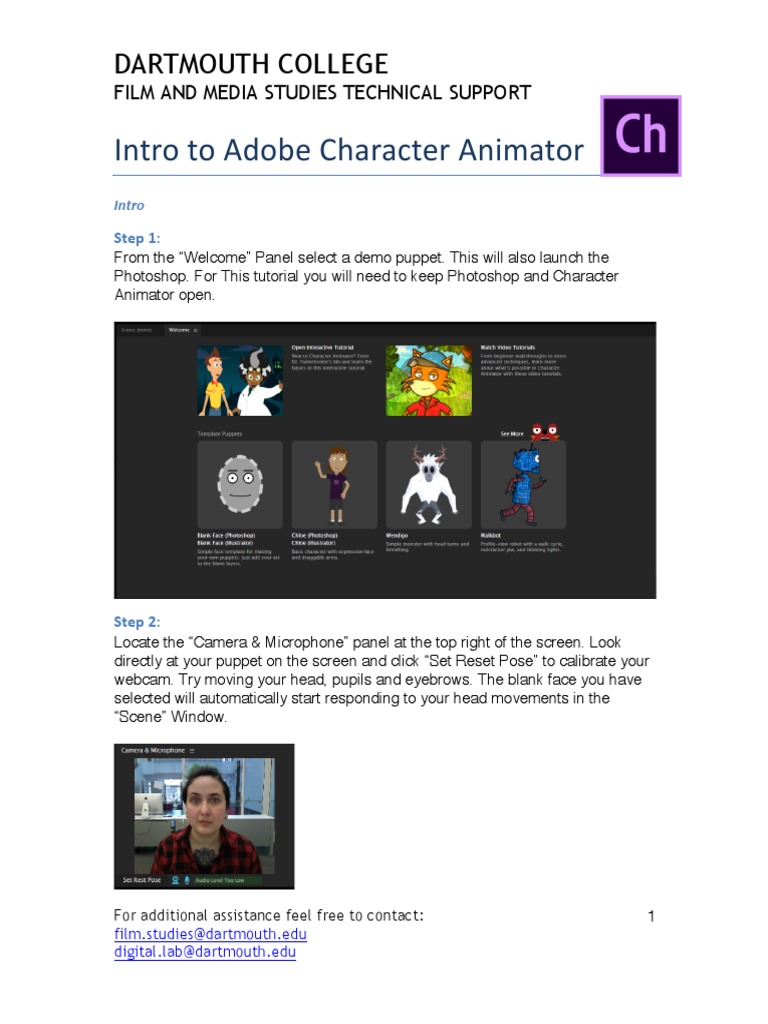 An 11-Step Guide to Creating Animations with Adobe Character Animator ...