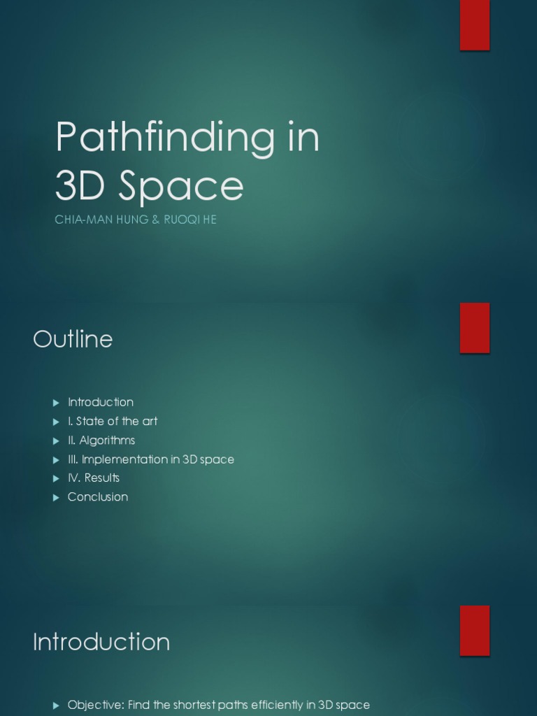 Pathfinding in 3d Space | PDF | Theoretical Computer Science | Mathematical Relations