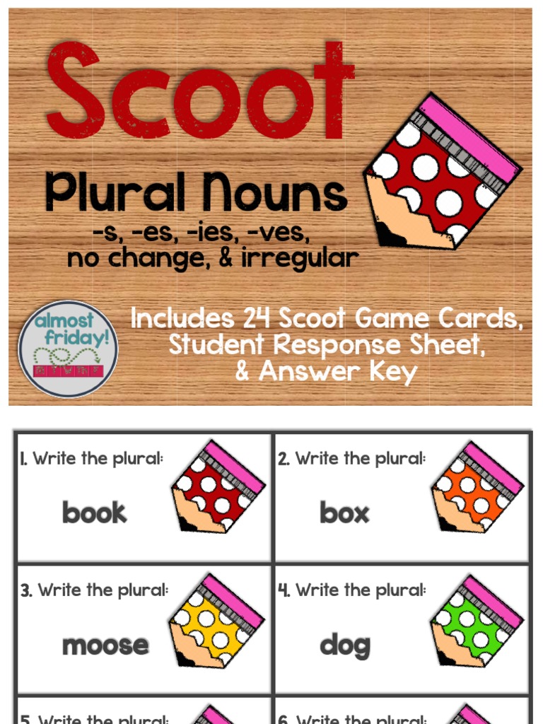Scoot: Plural Nouns | PDF | Intellectual Property Law | Freedom Of ...