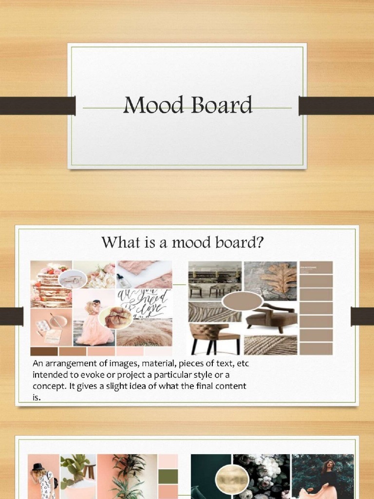 Mood Board and Inspiration Board | PDF