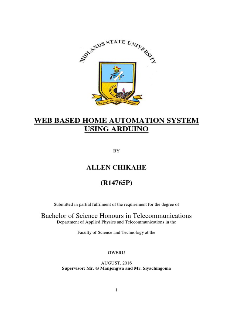 Web Based Home Automation System | PDF | Computer Network | Ip Address
