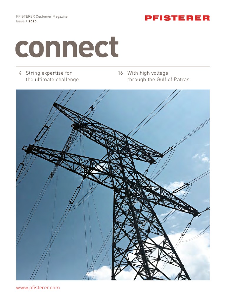CONNECT-2020-EN - Pfisterer Solutions | PDF | Insulator (Electricity ...