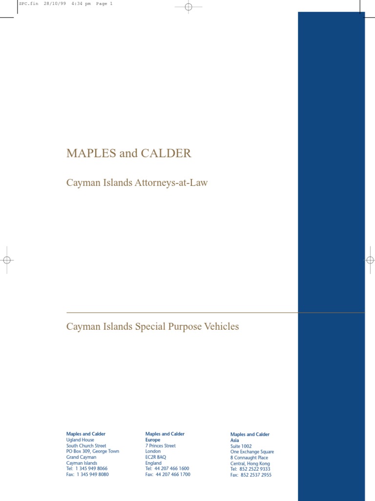 Maples and Calder: Cayman Islands Attorneys-at-Law | PDF | Securities ...