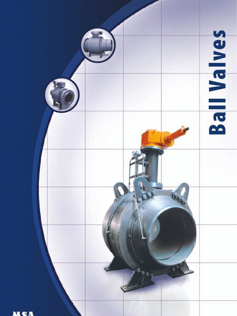 MSA Ball Valves En | Valve | Pipe (Fluid Conveyance)
