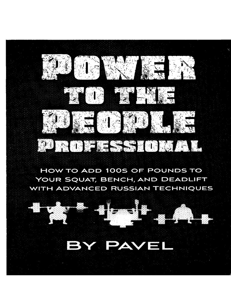 Power To The People: Professional | PDF | Kettlebell | Physical Exercise