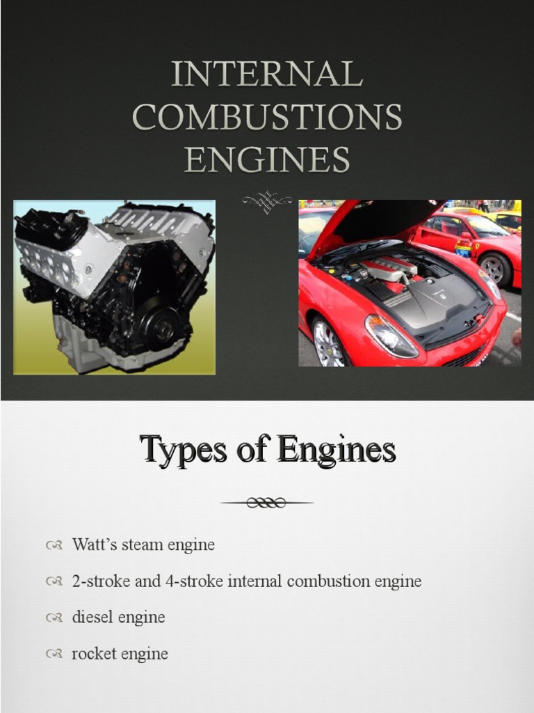 Engine Types & Thermodynamics | PDF | Home & Garden | Computers