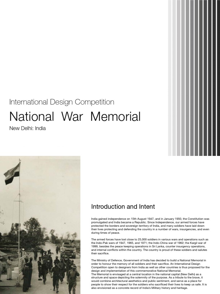 National War Memorial: International Design Competition | PDF