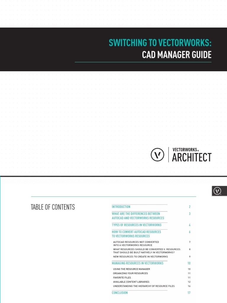 Switching To Vectorworks - CAD Manager | PDF | Auto Cad | Computer File