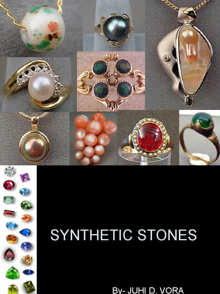Synthetic Stones | PDF | Gemstone | Mineralogy