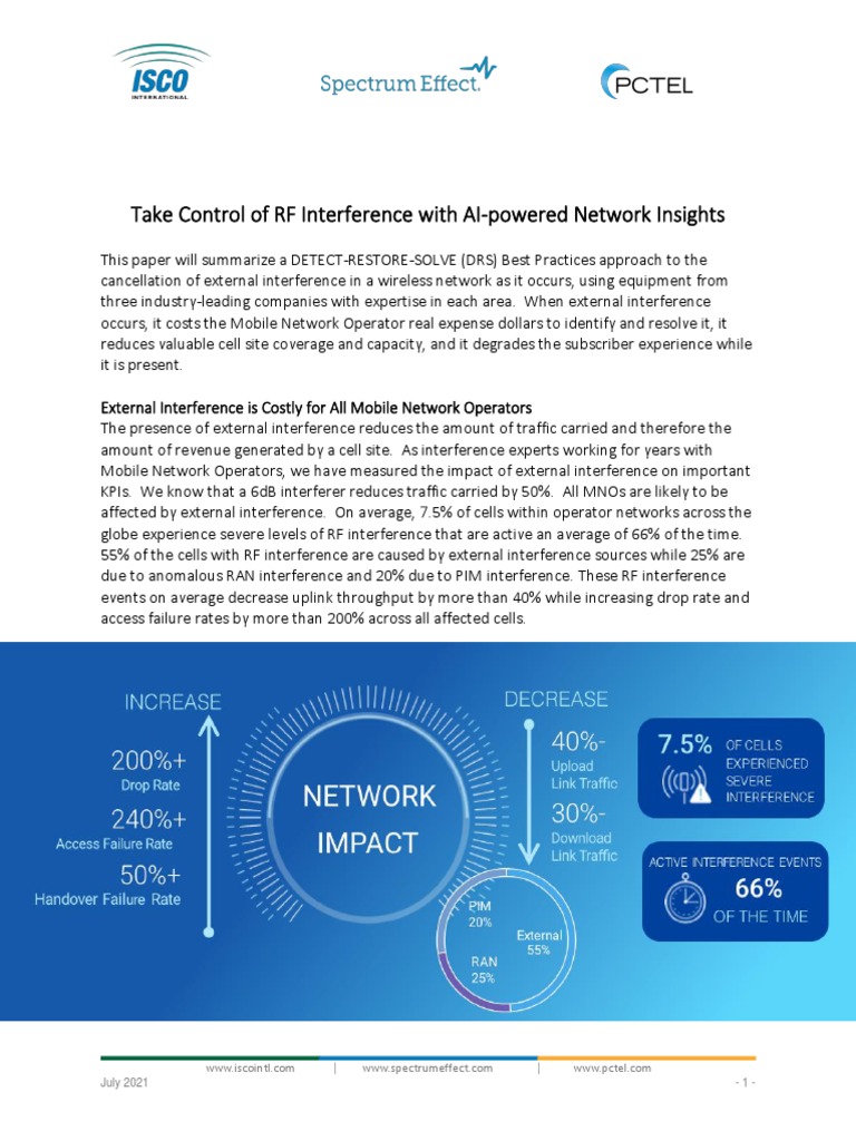 Interference Hunting Best Practices - July 2021 | PDF | Electromagnetic ...