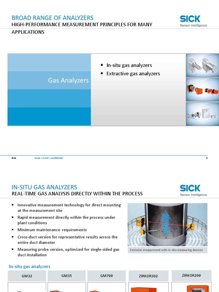 Sick Gas Analyzer | PDF | Gases | Humidity