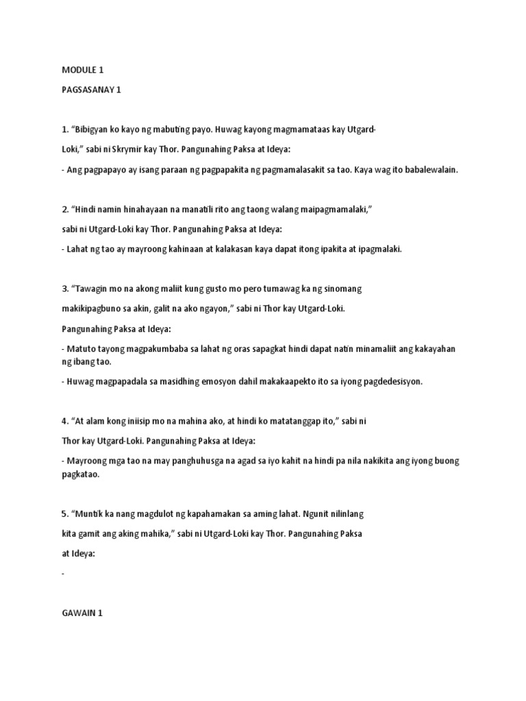 Fil - q2 Modules | PDF