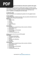 Mixed Tenses - Conversation Questions | PDF