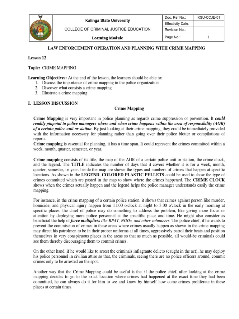 Lesson 12 - LEOP With CM | PDF | Police | Crimes