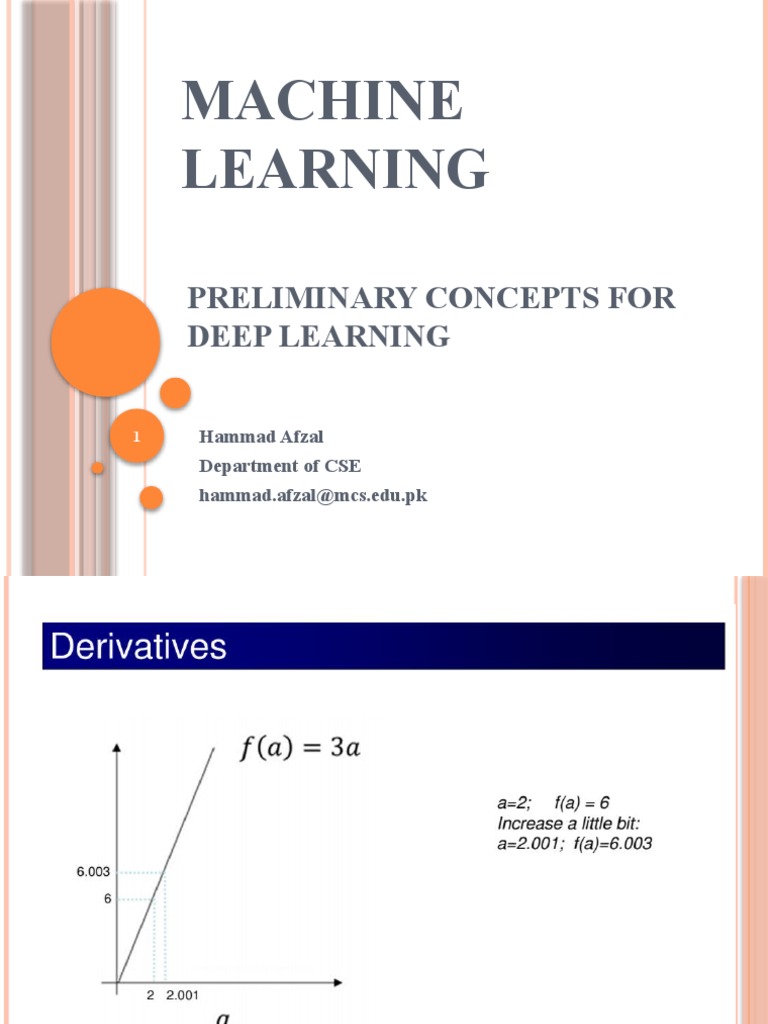 4 - Preliminary Concepts For Deep Learning | PDF