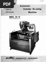 Repair Parts Catalog: FOR Sunnen Vertical Honing Machine | PDF ...