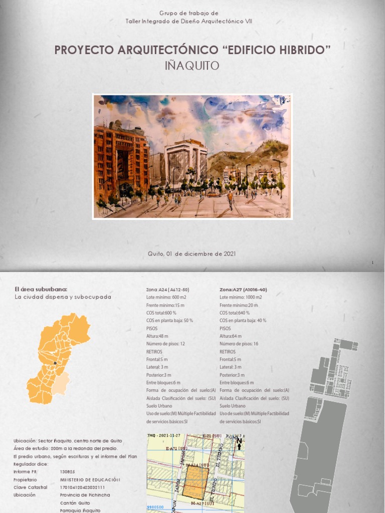Edificio Hibrido Iñaquito | PDF