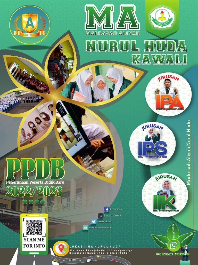 Brosur PPDB MA Nurul Huda 2023 | PDF