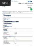 Belden 8760 Data Sheet PDF | PDF | Polyvinyl Chloride | Electrical ...