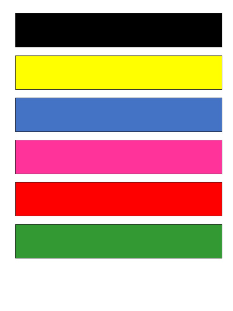 Teste Color Cmyk | PDF