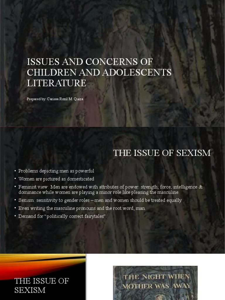 Issues and Concerns of Children and Adolescents Literature | PDF
