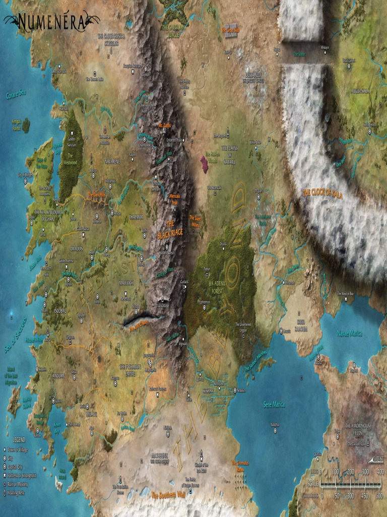 Numenera World Map | PDF