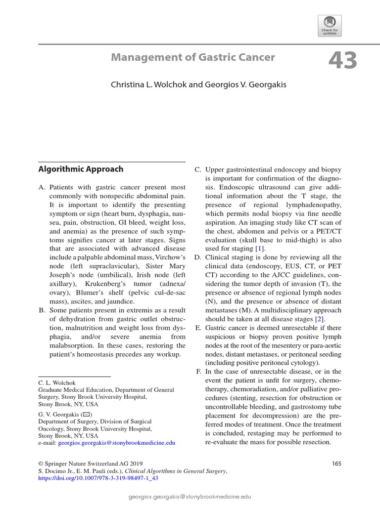 Clinical+Algorithms+in+General+Surgery Gastric Cancer | Download grátis ...