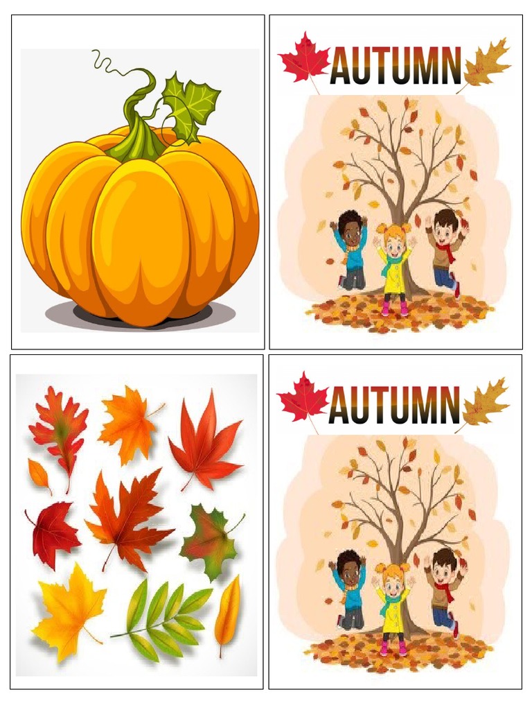 Autumn Memory Game | PDF