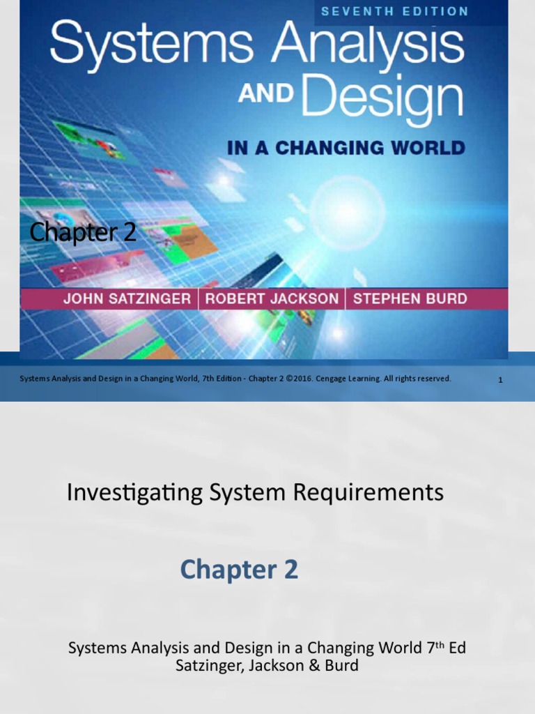 SADCW 7e Chapter02-Done | PDF | Conceptual Model | Usability