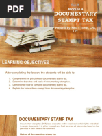 Understanding Documentary Stamp Tax (DST) | PDF | Banks | Negotiable ...