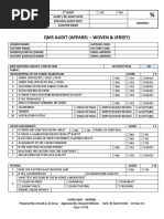 In Line Inspection Report For Garments Divisions | PDF | Sewing | Gauge ...