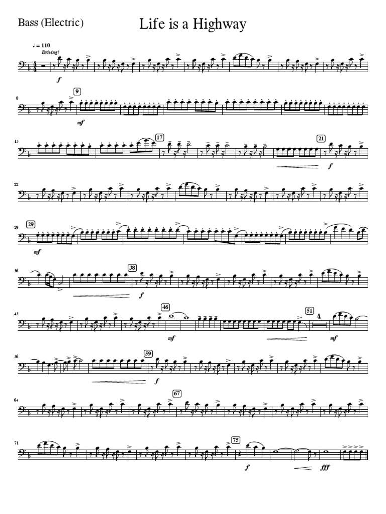 Bass With TAB-Bass - (Electric) | PDF